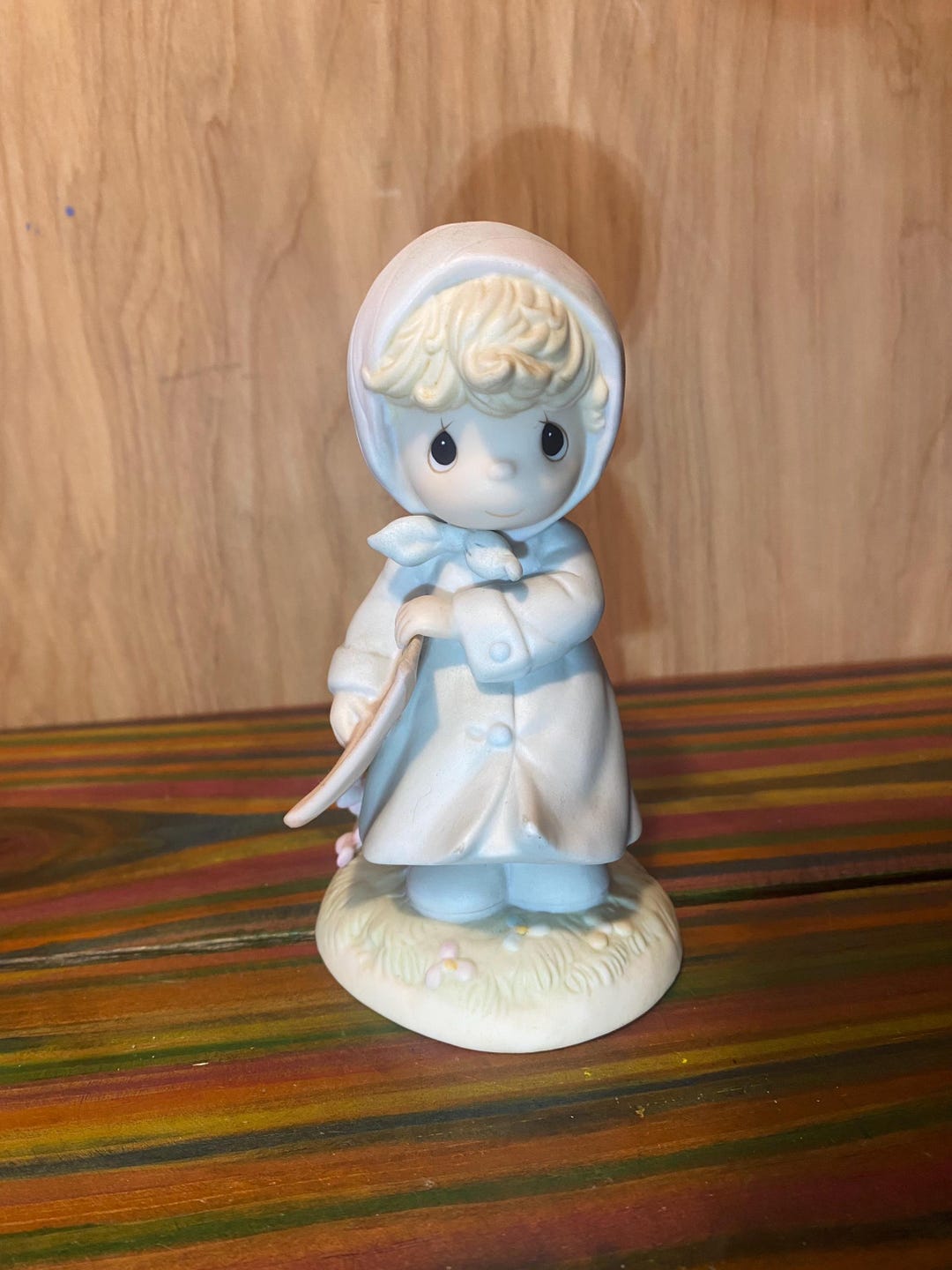 Precious Moments “march” With Kite Vintage Figurine - Etsy
