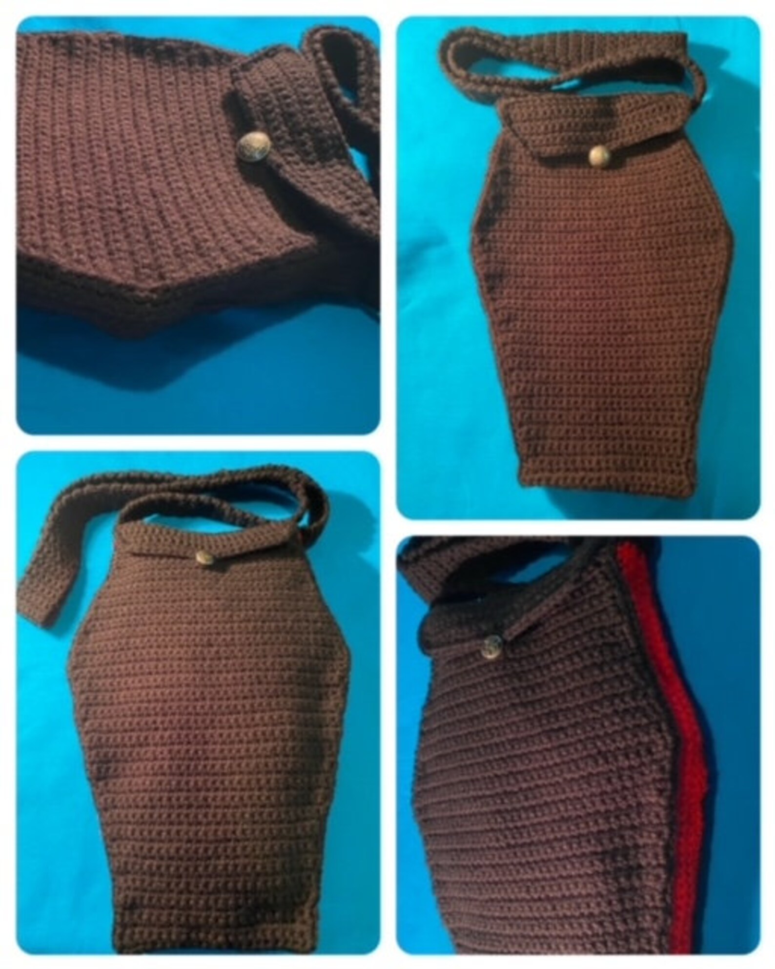 Crochet Coffin Purse Bag PATTERN - Etsy