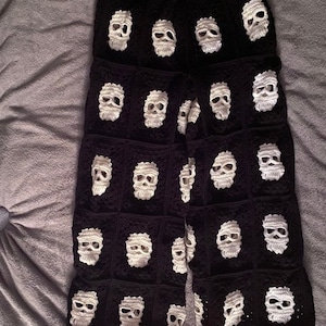 Crochet Skull Pants Pattern - Etsy