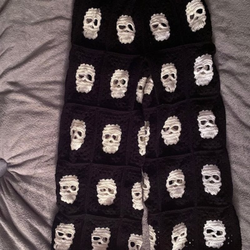 Crochet Skull Pattern - Etsy