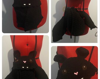 Batty Bat Crossbody Bag Crochet Pattern - Etsy