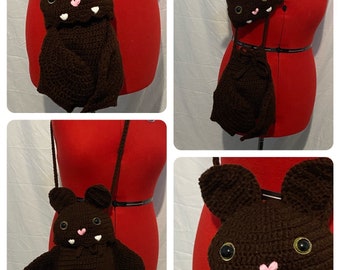 Batty Bat Crossbody Bag Crochet Pattern - Etsy
