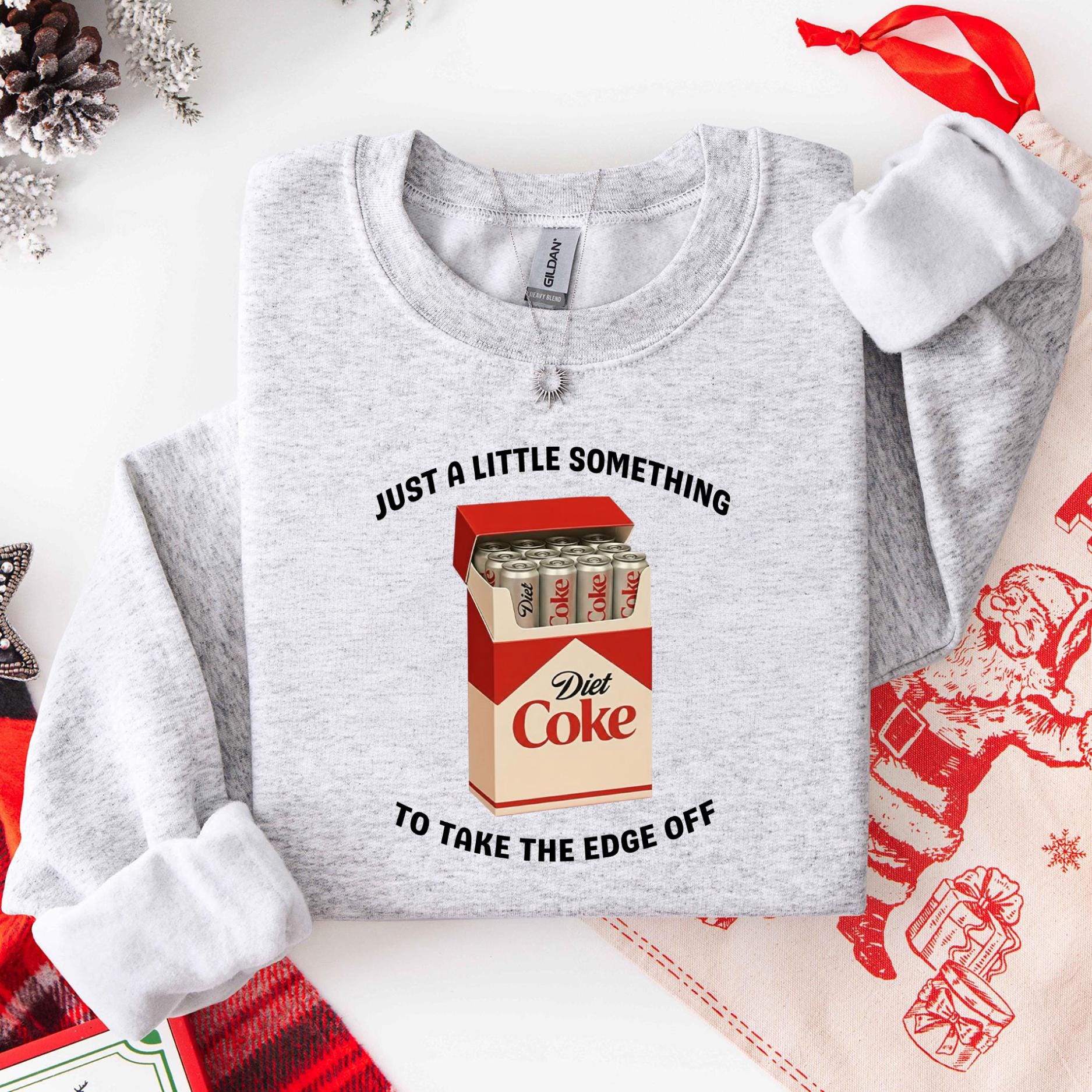 Diet Coke Something to Take the Edge off Shirt, Sarcastic Meme Shirt ...