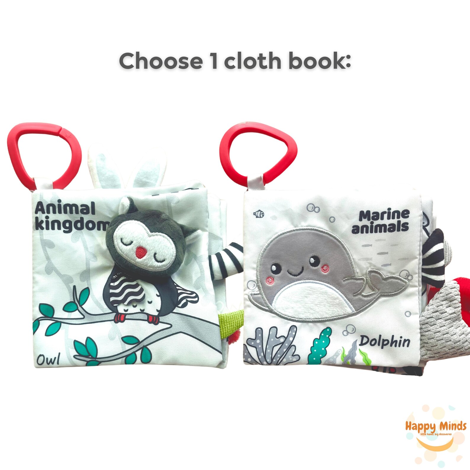 Newborn Sensory Box | Montessori Black & White Baby Gift | Baby ...