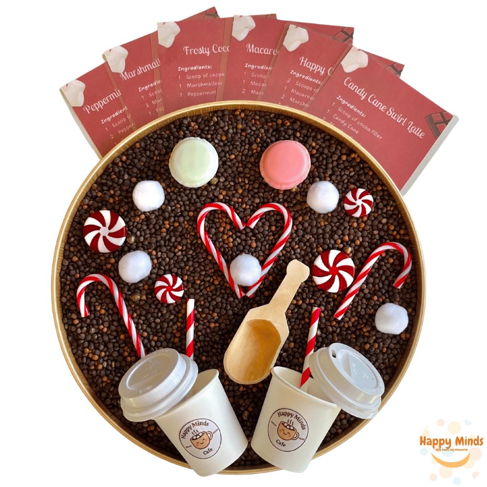 Cozy Cocoa Sensory Bin – Hot Chocolate Pretend Play Set | Christmas ...