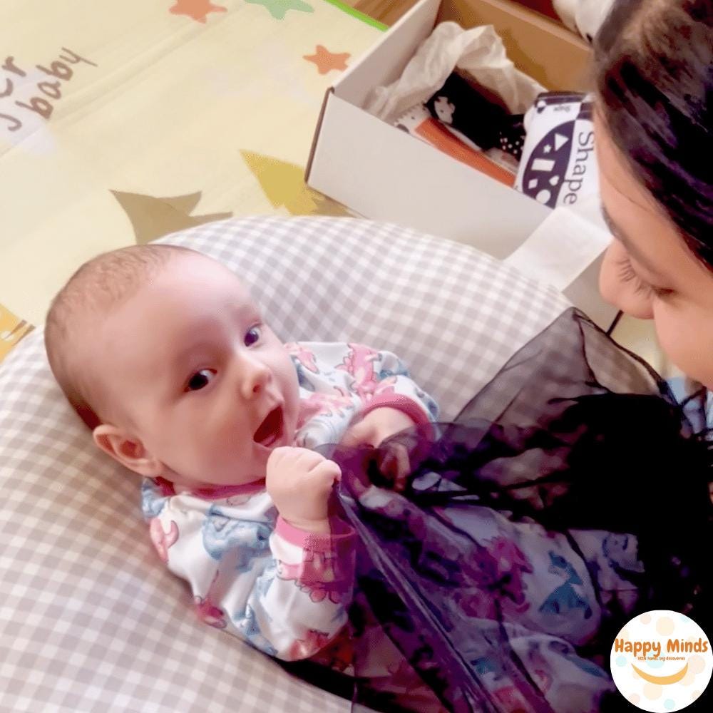Newborn Sensory Box | Montessori Black & White Baby Gift | Baby ...