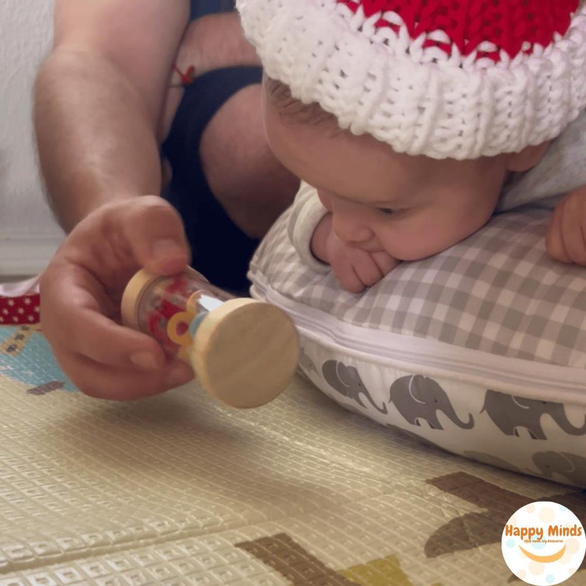 Montessori Baby Activity Box | Sensory Toys, 3-6 Months - Etsy