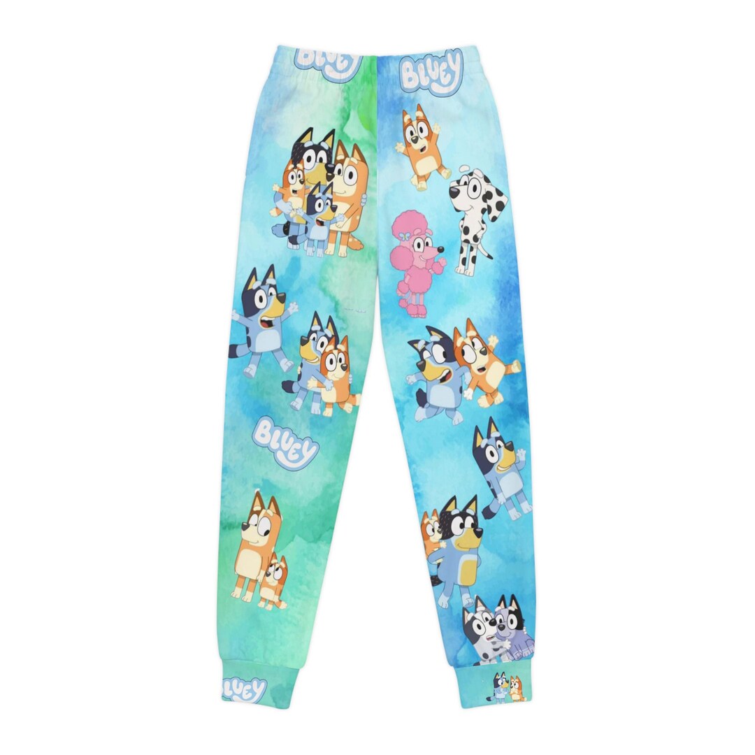 Bluey Kids Joggers, Cute Children's Sweatpants, Comfy Toddler Lounge ...