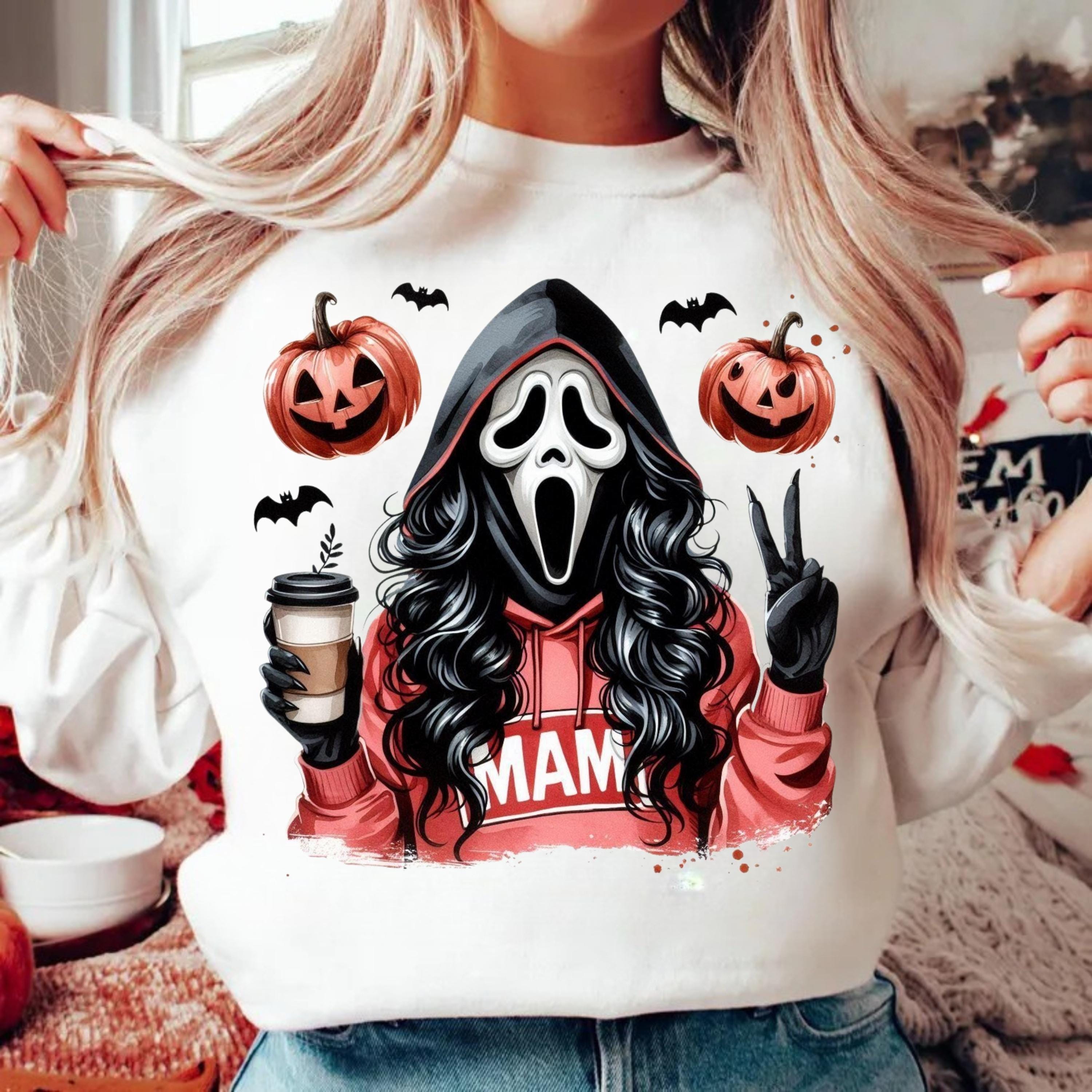 Horror Halloween Character MAMA Family PNG Bundle, Halloween Killer ...