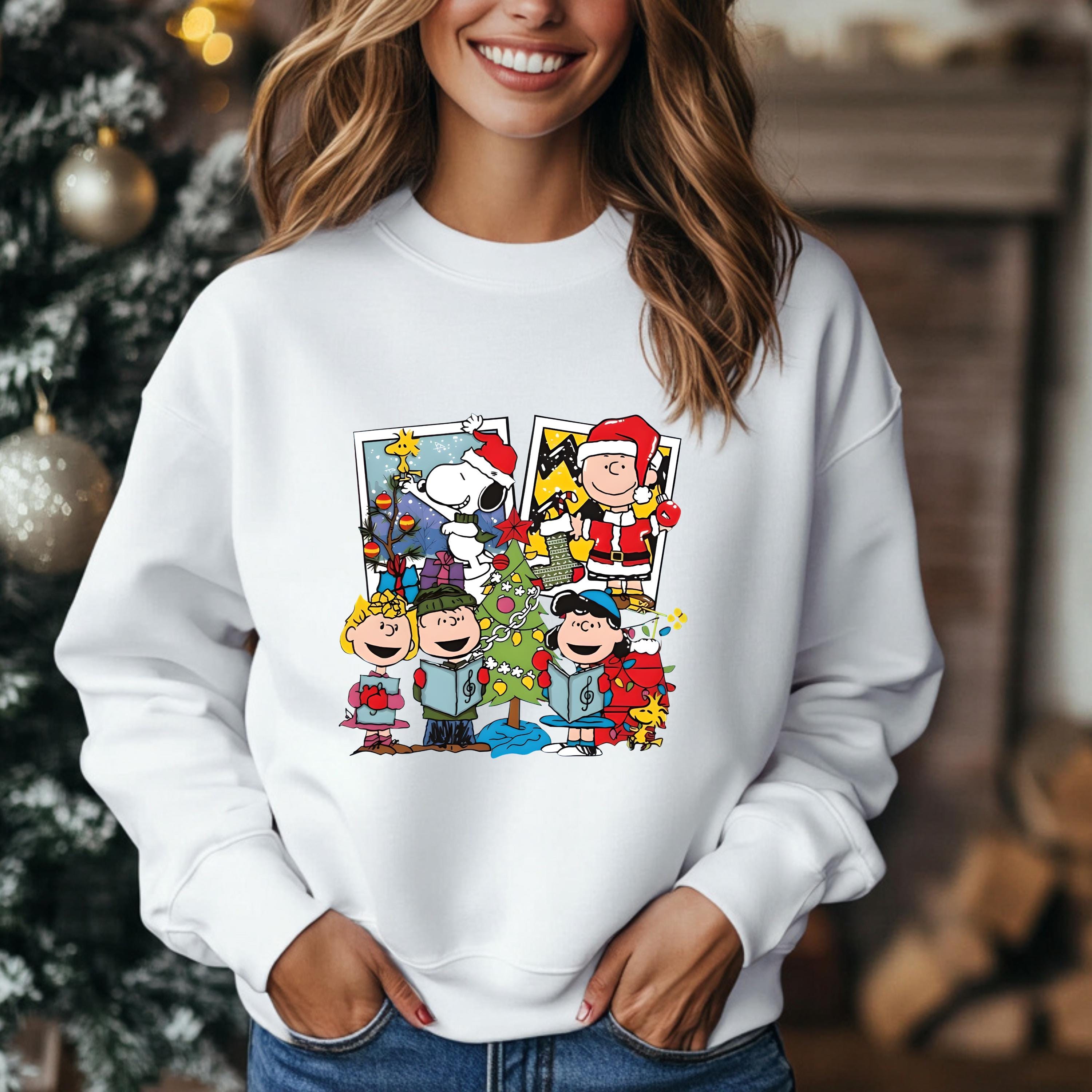 Snoopy Christmas PNG Bundle, Peanuts Cartoon Clipart, Peanuts Holiday ...