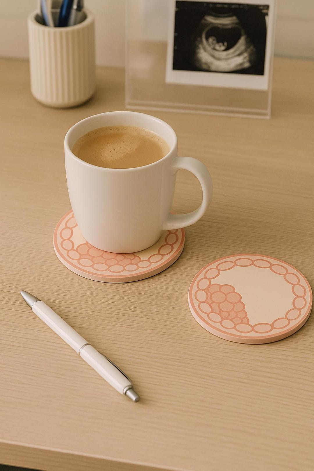 Blastocyst Embryo Coaster: Fertility Clinic Decor, IVF Doctor Gift ...
