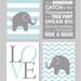 Baby Boy Elephant Nursery, Boy Nursery Art, Baby Boy Nursery Wall Art ...