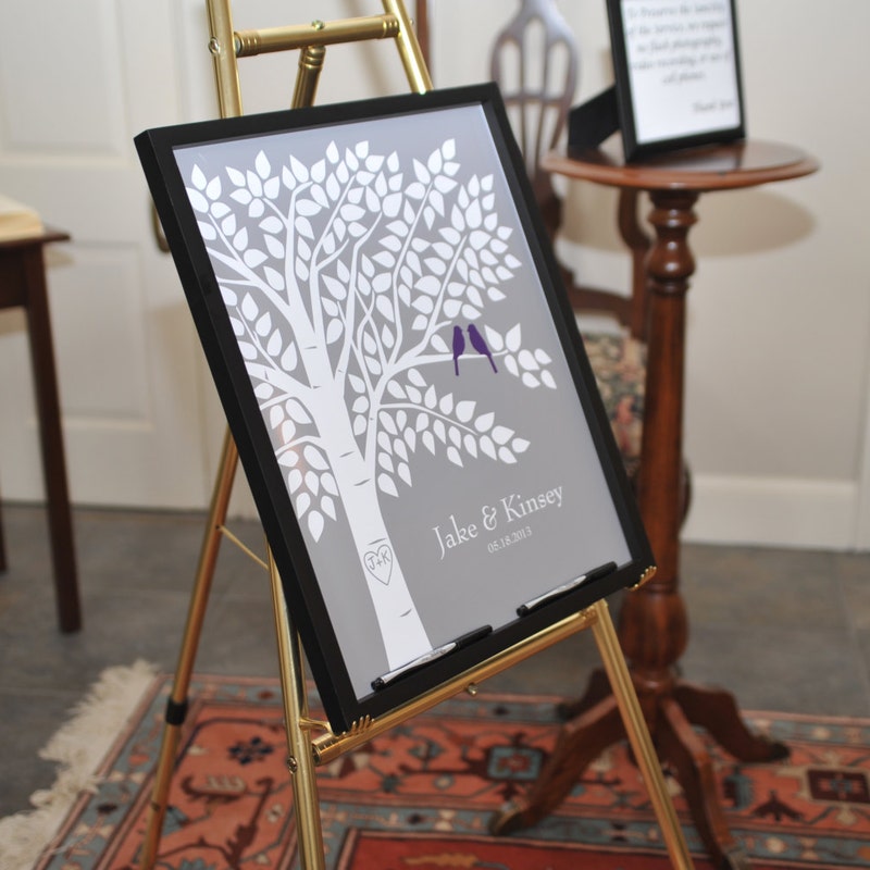 Tree Guest Book - Etsy