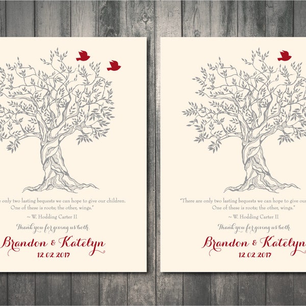 Our Wedding Tree - Etsy