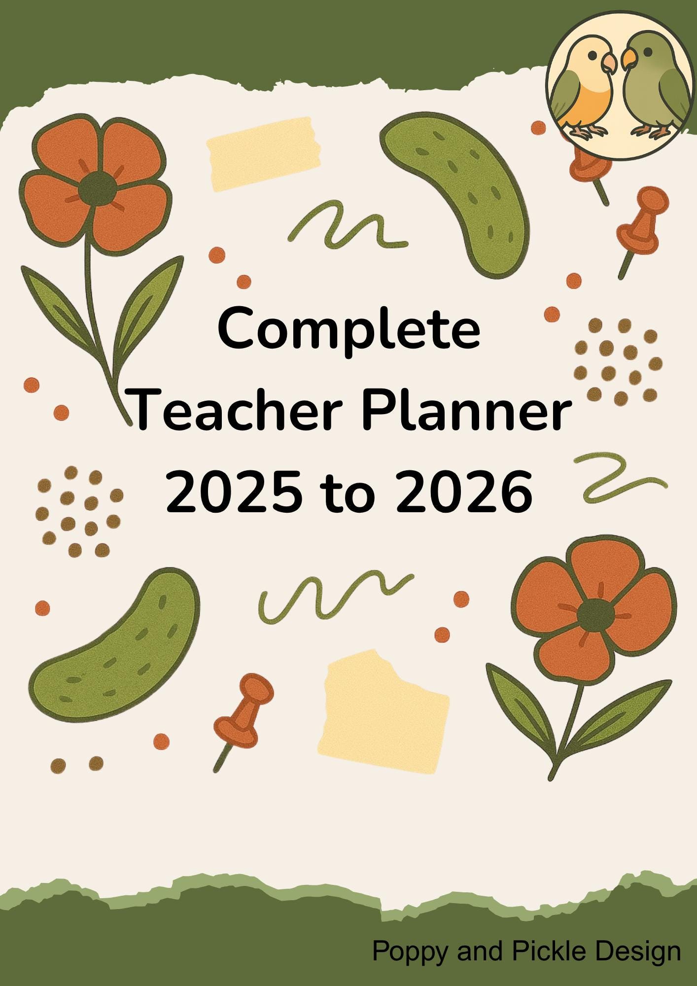 Complete Editable Teacher Planner | 2025-26 | A4 Canva Template | UK ...