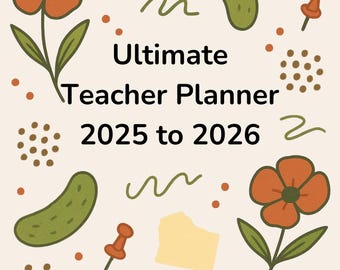 Complete Editable Teacher Planner | 2025-26 | A4 Canva Template | UK ...