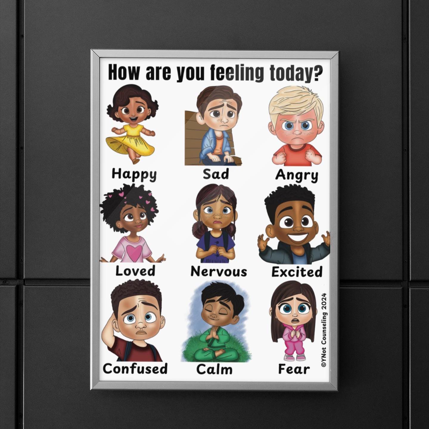 Feelings Chart | SEL | How Am I Feeling? | Today I Feel | Identifying ...