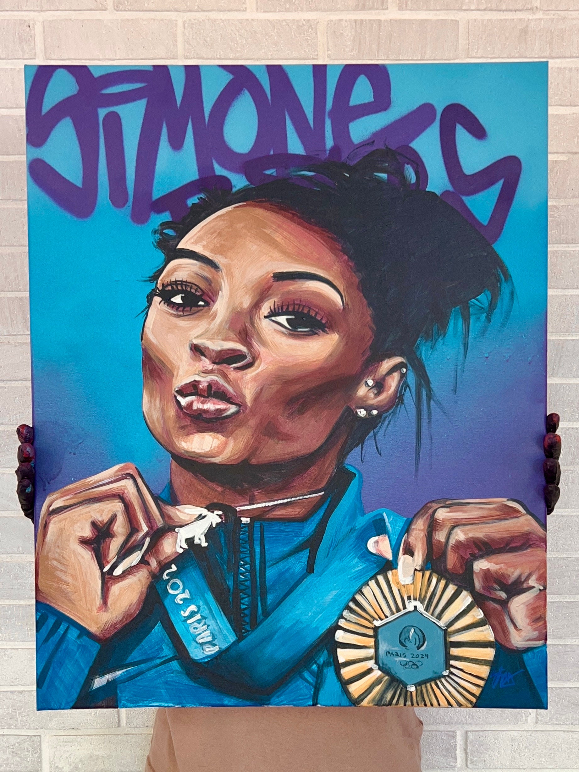Simone Biles Art Print - Etsy