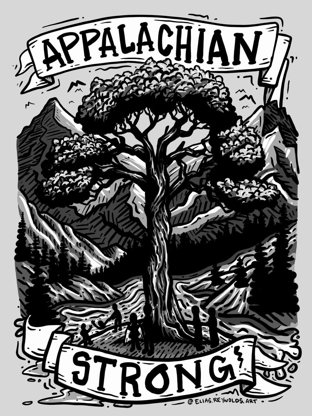 Appalachian Strong Art Print - Etsy