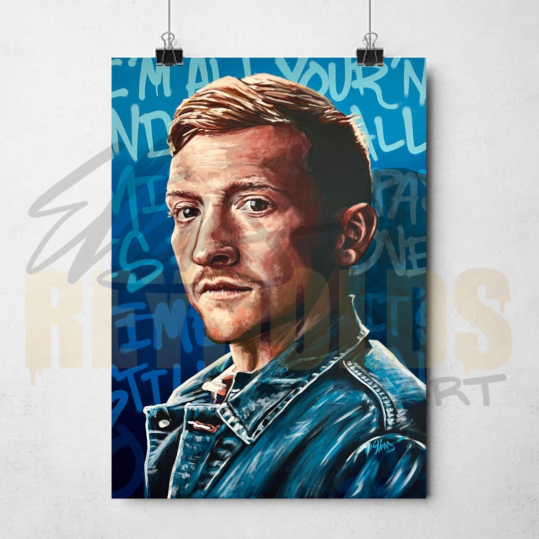 Tyler Childers Art Print – Appalachian Folk Portrait, Americana Music ...