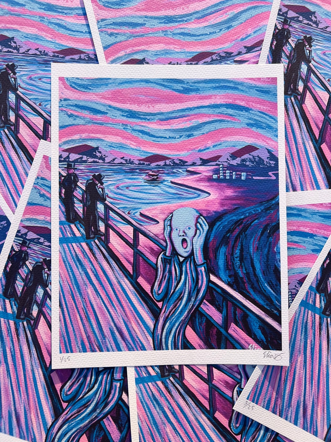 The Scream Art Print - Etsy