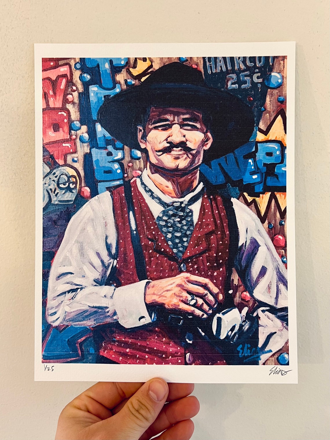 Doc Holliday Art Print - Etsy