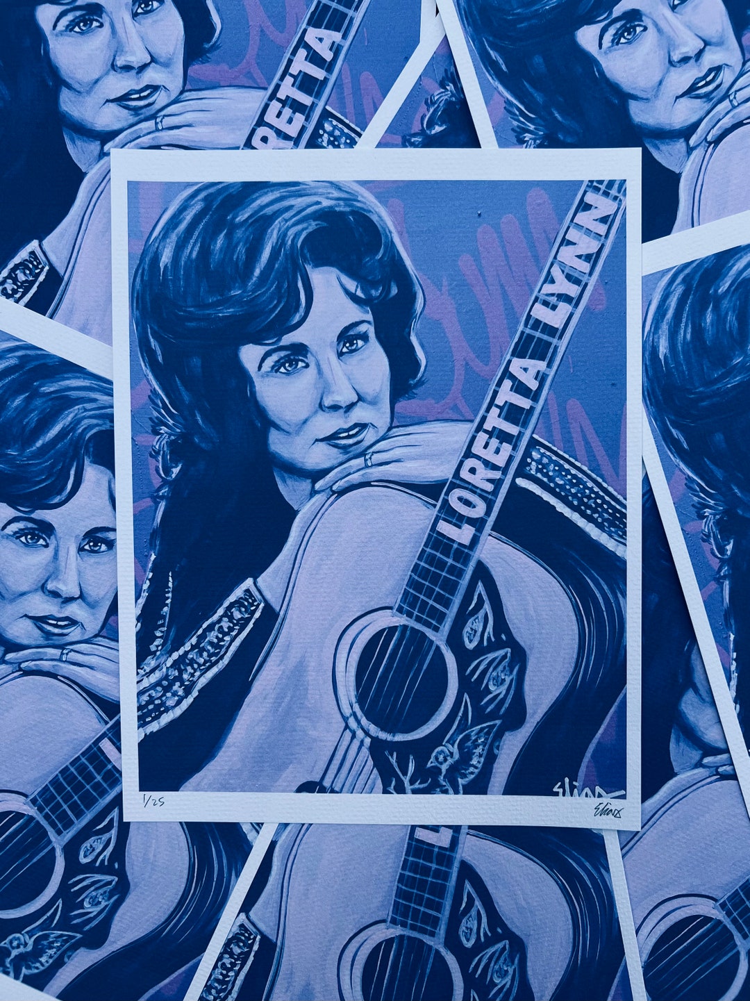 Loretta Lynn Art Print - Etsy