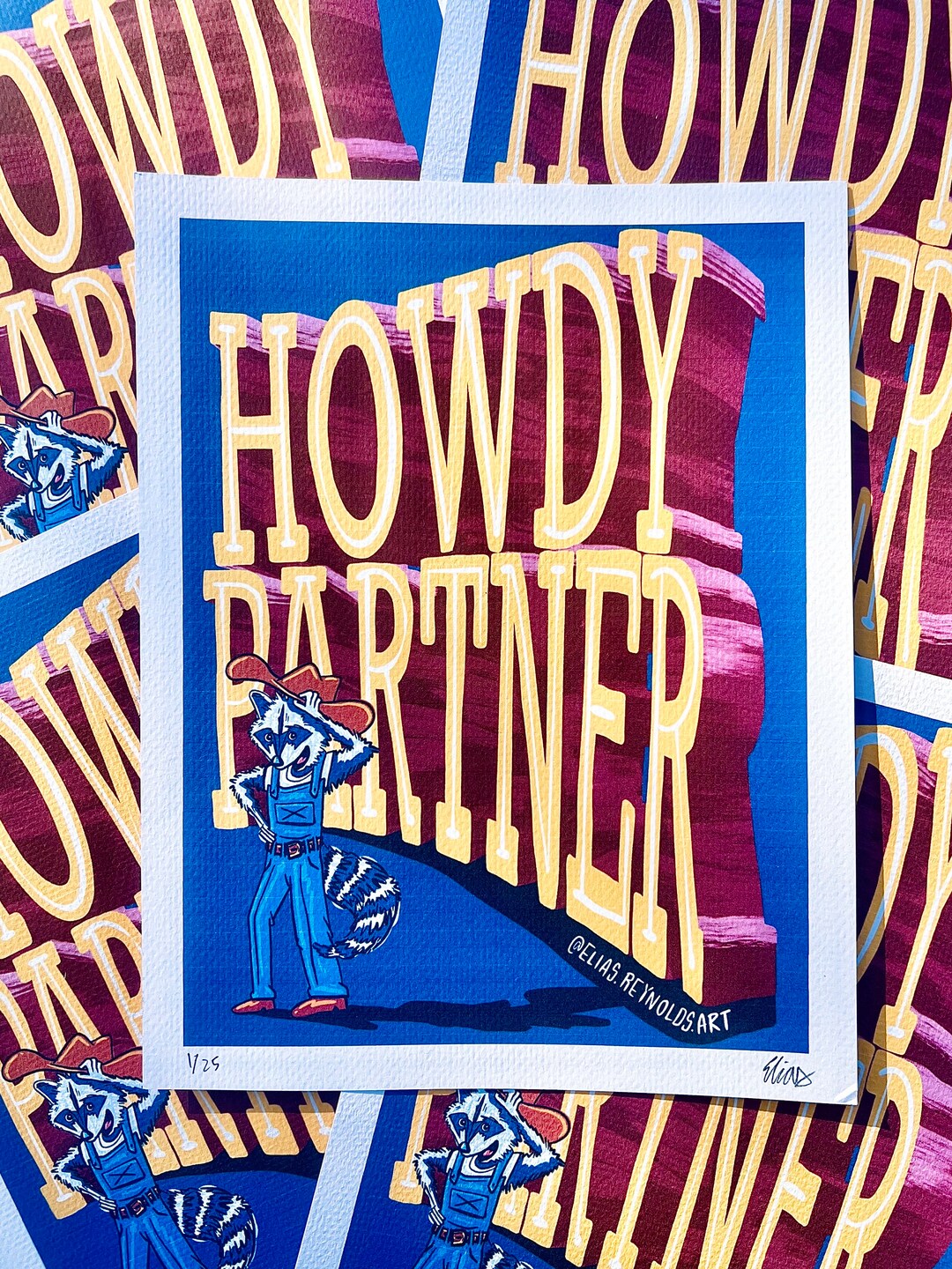 Howdy Partner Art Print - Etsy