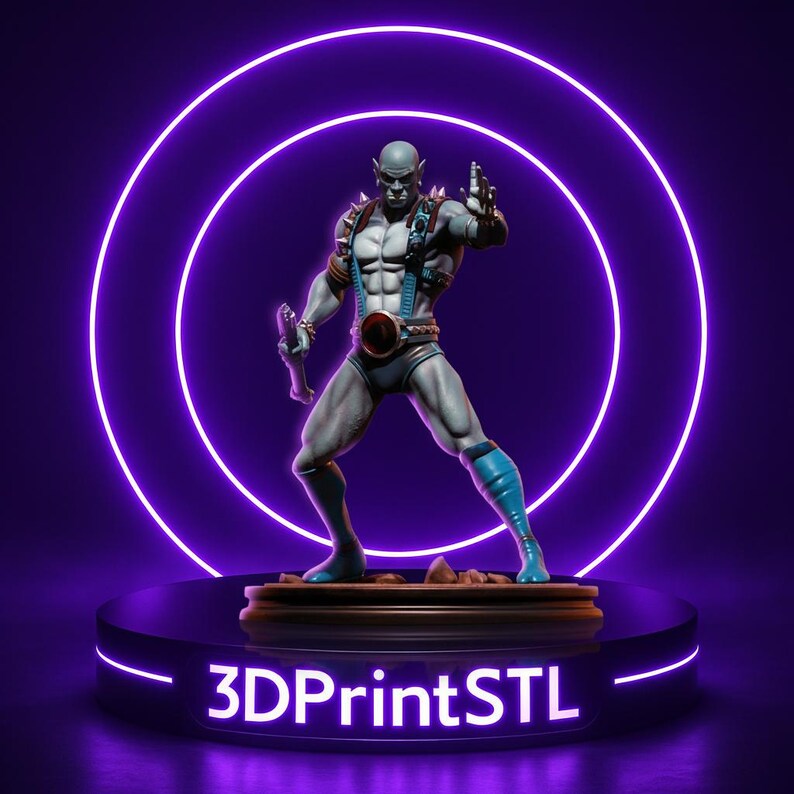 Panthro STL 3D Print File | Thundercats STL Statue | 80s Cartoon STL ...