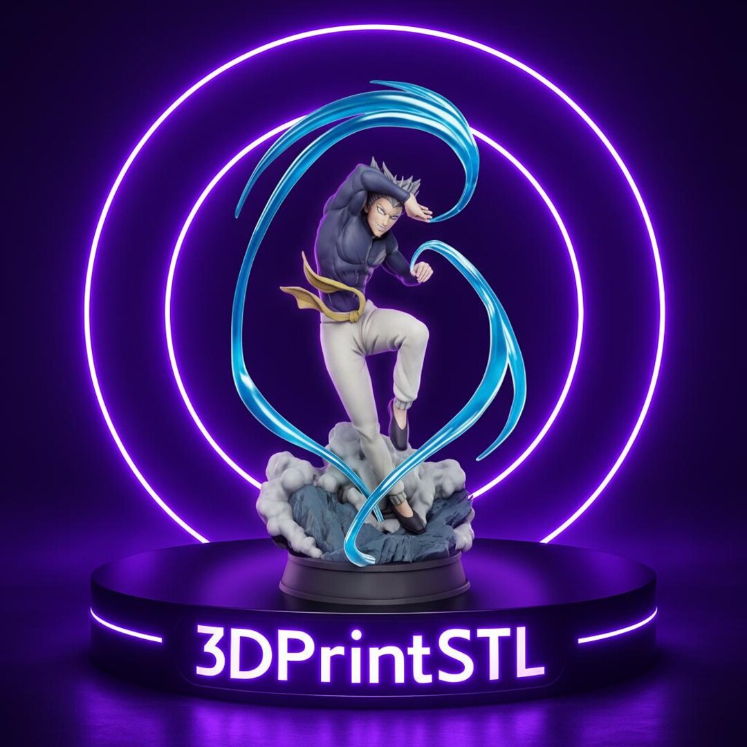 Garou STL 3D Print File | One-punch Man STL Figure | Hero Hunter 3D ...