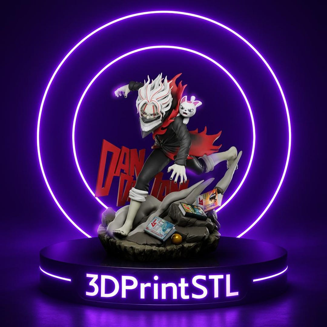 Okarun Stl 3d Print File | Dandadan Anime Figurine | Dan Dan Dan Stl ...
