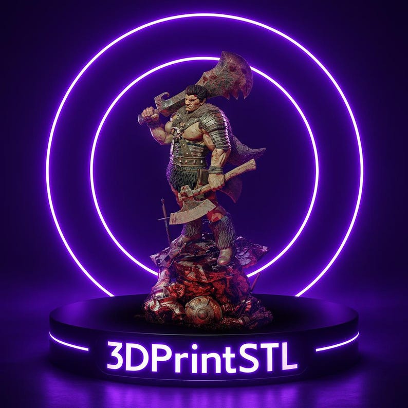 Zodd STL 3D Print File | Berserk 3D Printable Figurine | Nosferatu Zodd ...