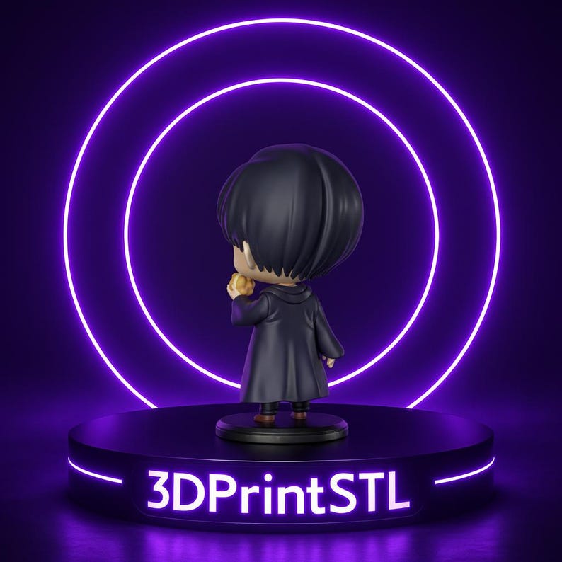 Mash Burnedead Chibi STL 3D Print File | Mashle Magic and Muscles STL ...