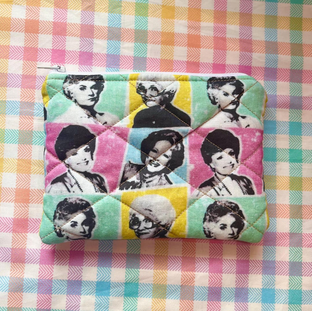 Golden Girls Quilted Coin Purse - Etsy