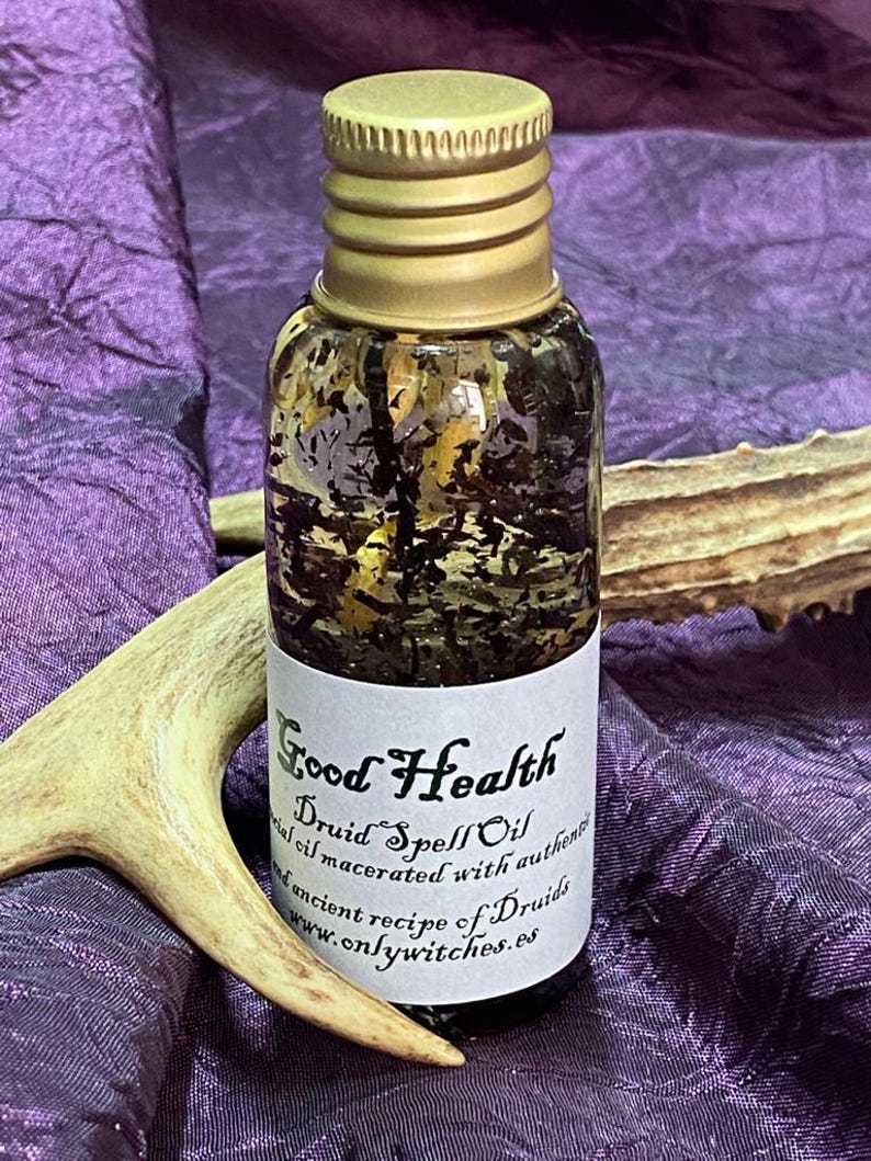 Good Health Druid Spell Oil 30 Ml - Etsy