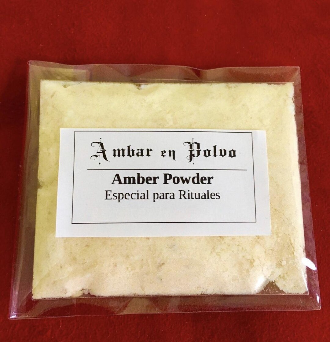 Amber Powder Rituals - Amber Powder Rituals - 100gr./bag - Etsy