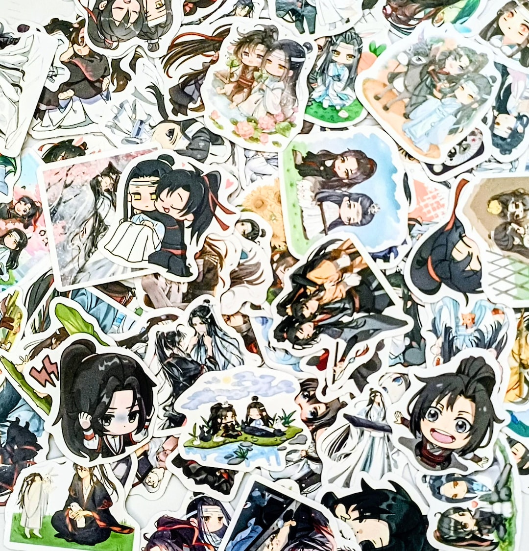 MDZS Stickers, the Grandmaster of Demonic Cultivation (50/100pcs) - Etsy