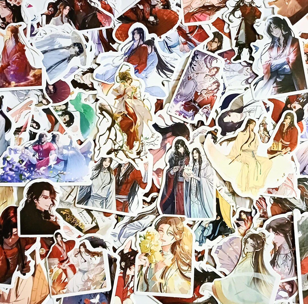 85pcs TGCF Stickers: Heaven Official's Blessing, Hualian - Etsy