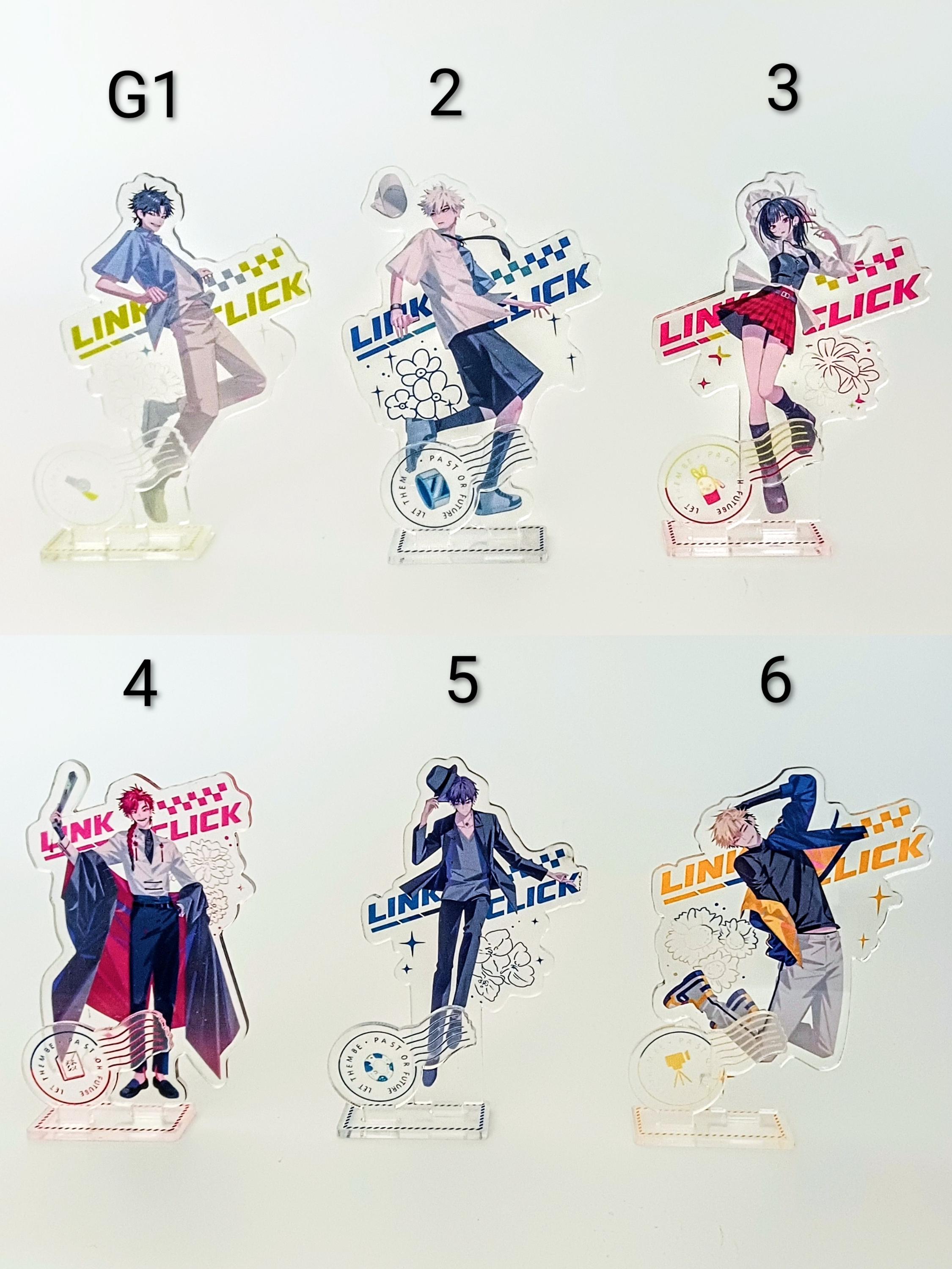 Link Click Mini Standee, Shiguang Dailiren, Anime Standee, Acrylic ...