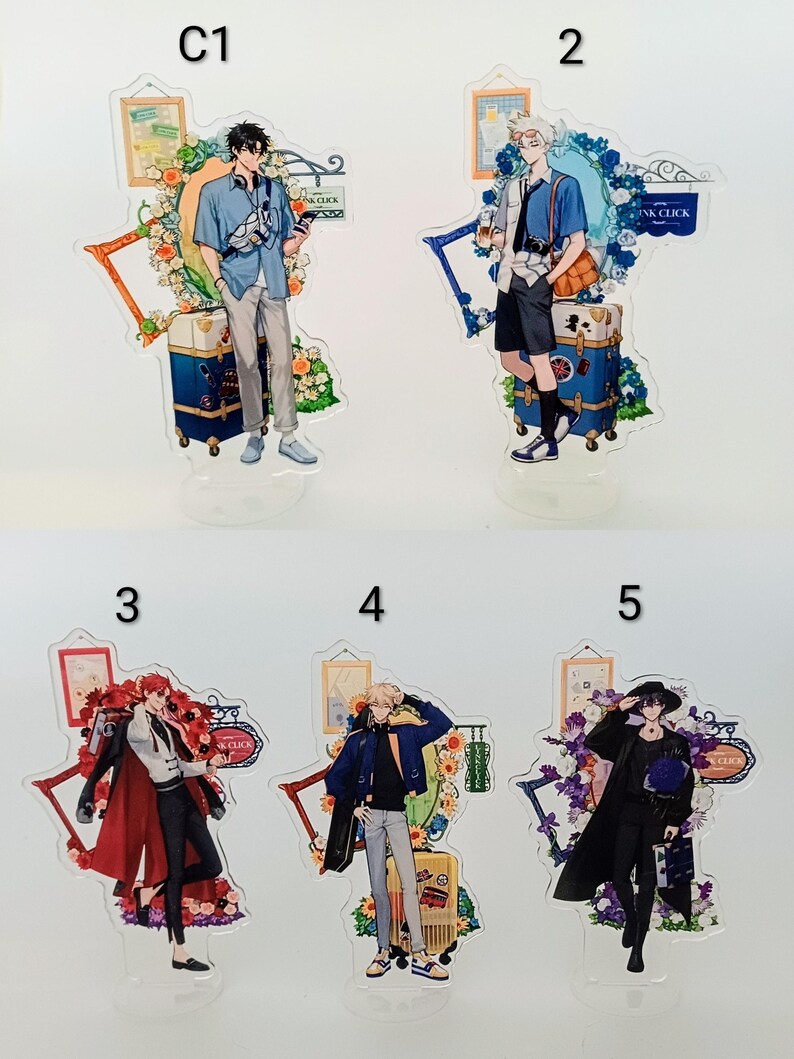 Link Click Mini Standee, Shiguang Dailiren, Anime Standee, Acrylic ...