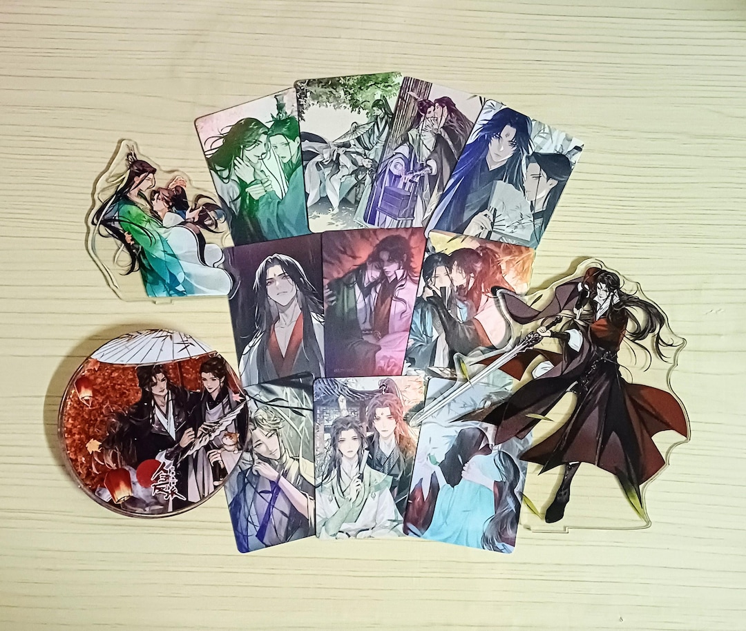 SVSSS Gift Set, Scum Villain's System, Bingqi, Anime Standee Coaster - Etsy