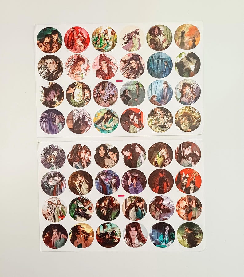 SVSSS Artbook Gift Set: Scum Villain's System, Lomo Cards & Stickers ...