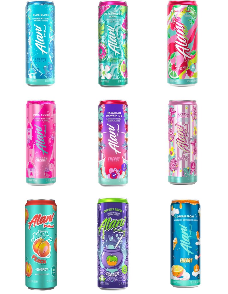 Alani Nu Energy Drink Can PNG - Etsy