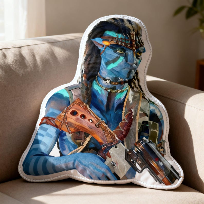 Avatar 3 Throw Plush Pillow | Avatar Character Lumbar Pillow | Home ...