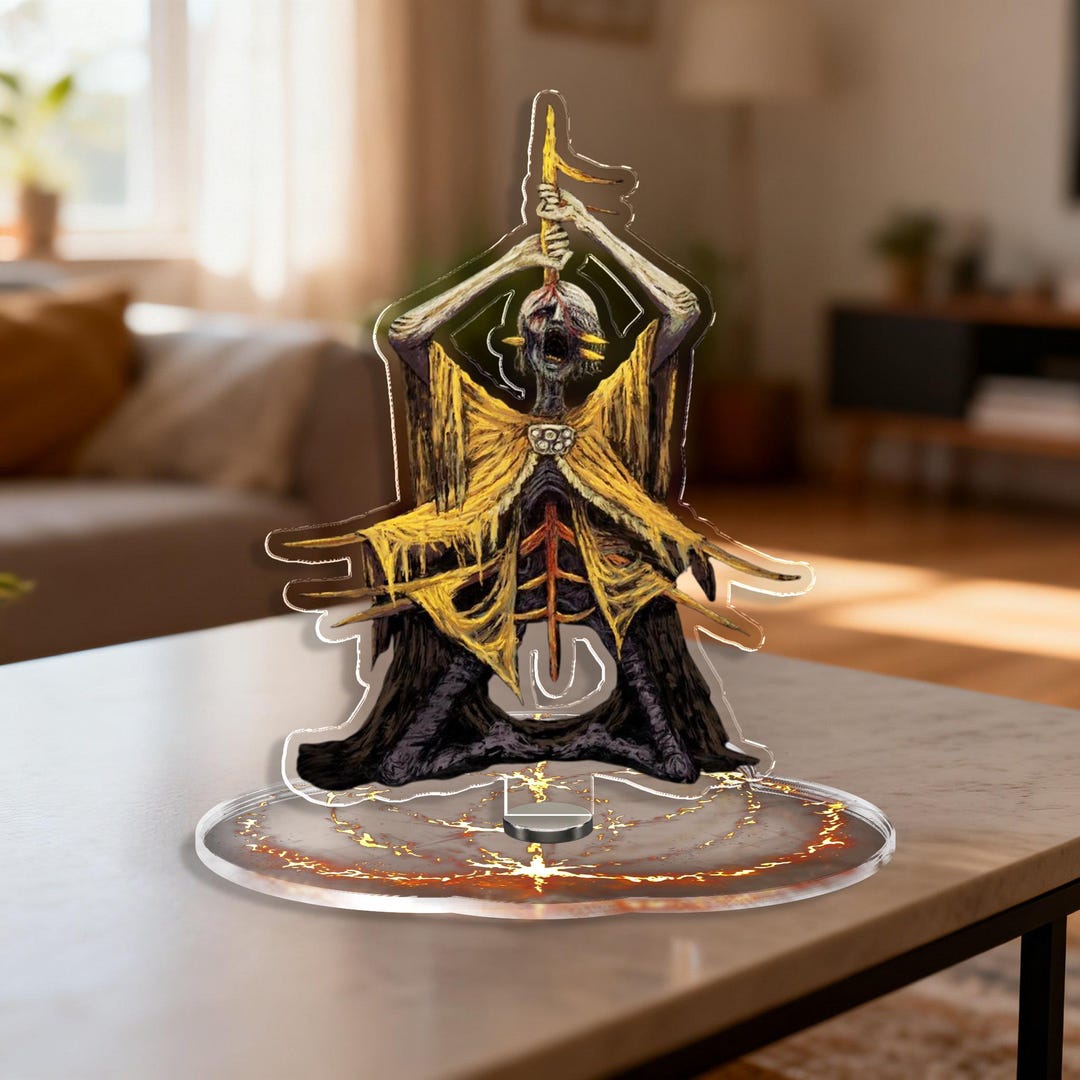 Elden Ring Boss Acrylic Spinning Standee 360 Rotating, Display Double ...