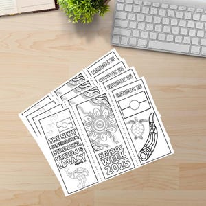 NAIDOC Week | Colouring Bookmark Template | Reception - Year 5 ...