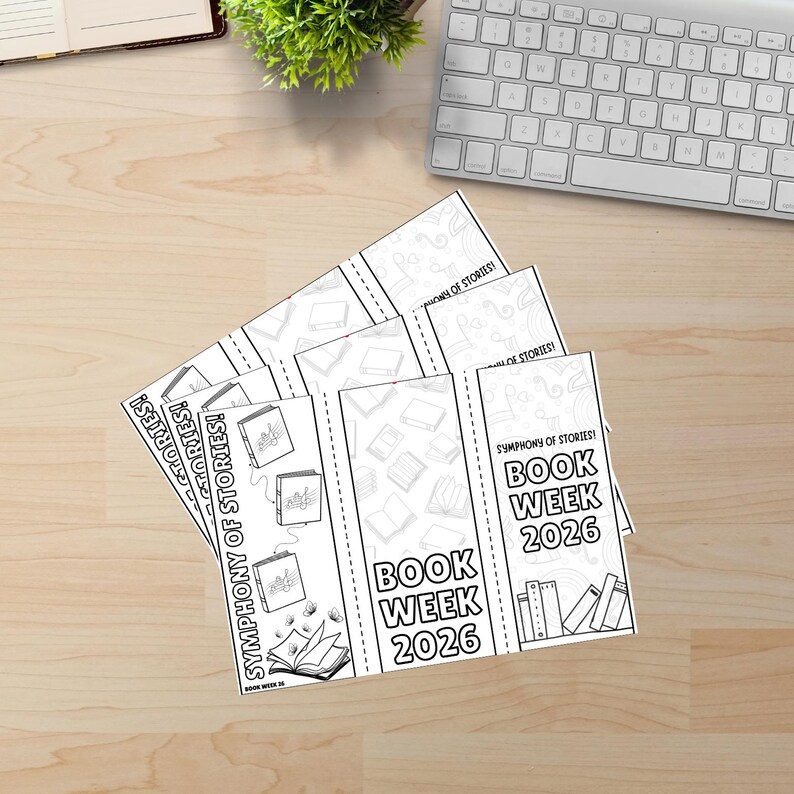 Book Week 2026 Bookmark Colouring Activity | Book an Adventure Theme ...