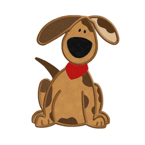 Dog Paw Print Applique Machine Embroidery Design Satin Stitch - Etsy