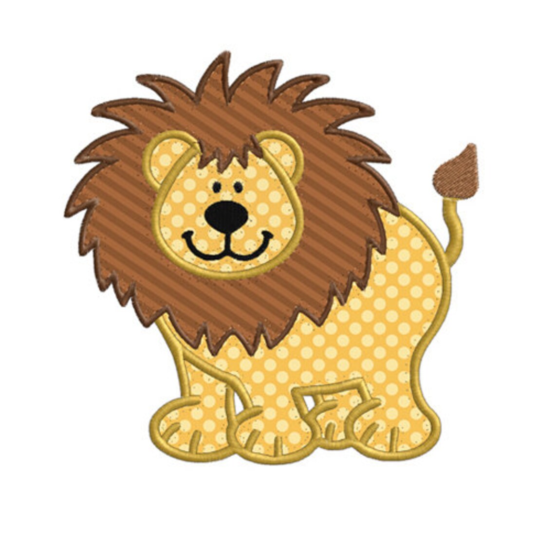 Lion Wild Jungle Animal APPLIQUE Machine Embroidery Designs - Etsy