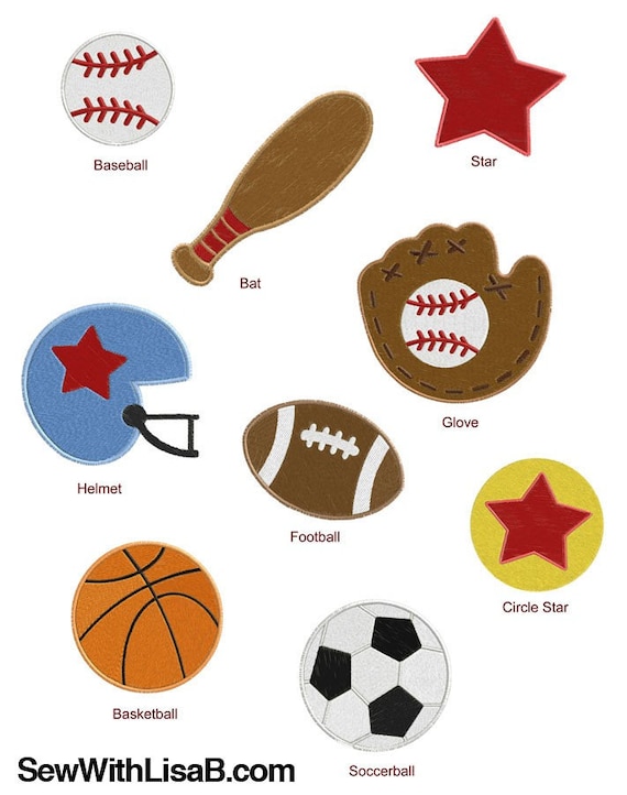 Sports Machine EMBROIDERY Designs | Etsy